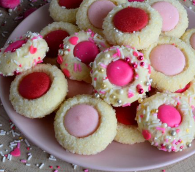 Valentines Thumbprint Cookies served in Aberdeen, Harford County ...